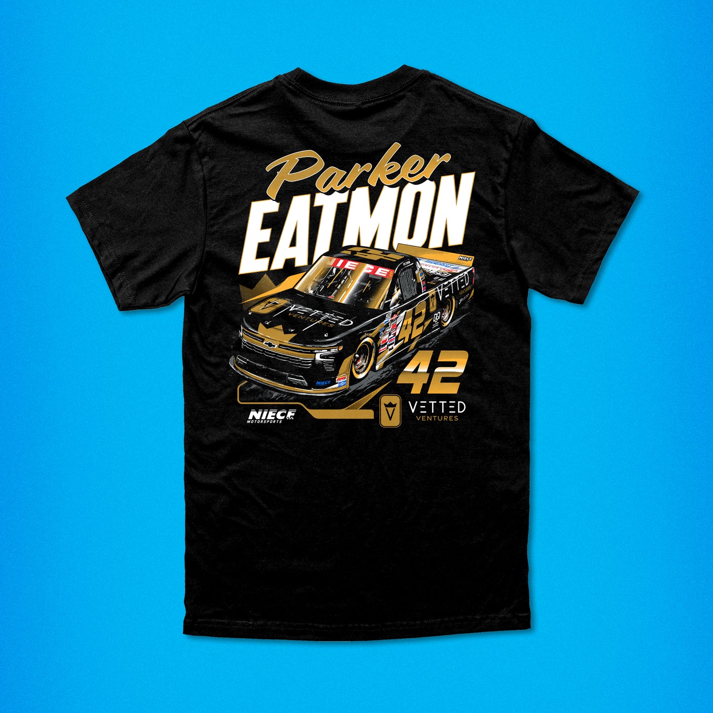 Parker Eatmon Vetted Ventures T-Shirt – Niece Motorsports Shop